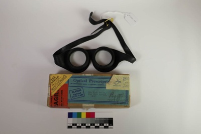 Goggles, Clearvision; Mine Safety Appliances Co.; 1940-1960; FM.2021.1. ...