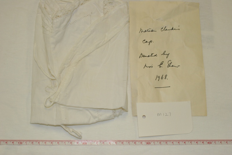 Matron Clarke's cap; M127 | eHive