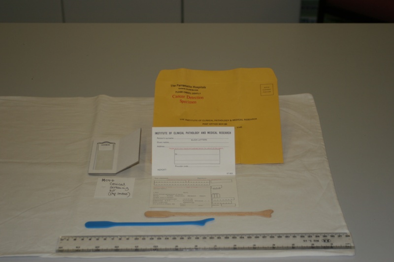 Cervical screening kit (Pap smear); M046 | eHive