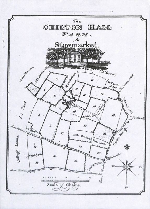 The Chilton Hall Farm Map; Folder of Sales Particulars; 20th Century ...