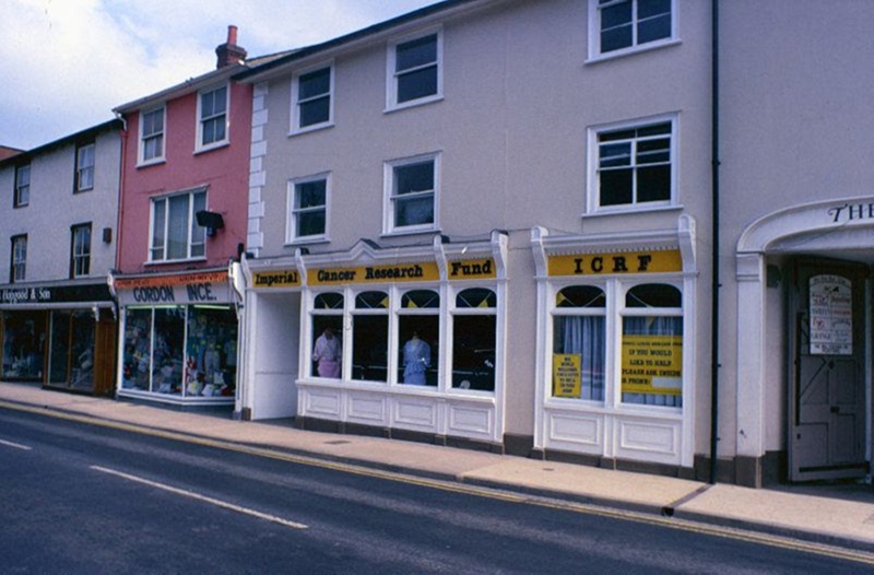 Gordon Ince, Cancer Research Fund and The Old Fox Yard on Ipswich ...