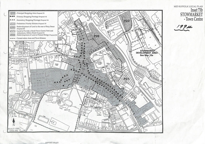 SMKLHG315 Folder, Document: Mid Suffolk Local Plan, Stowmarket - Town ...