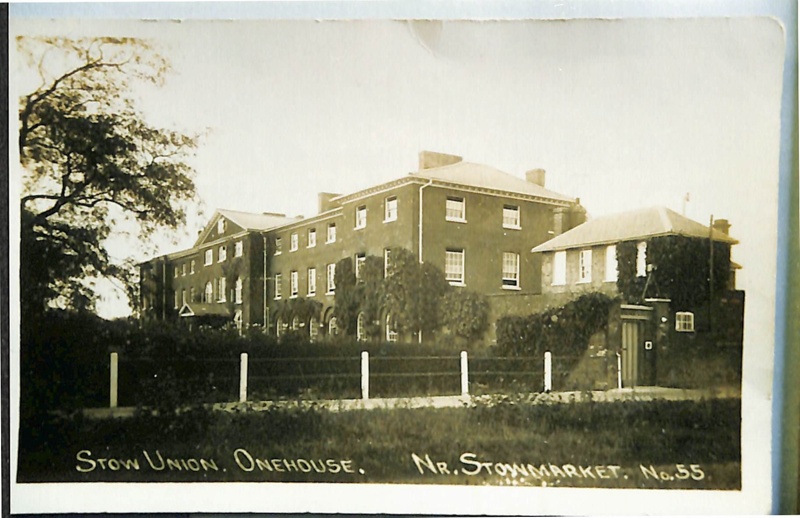 Hundred of Stow, Vintage Photograph: Stow Union Onehouse, Workhouse ...