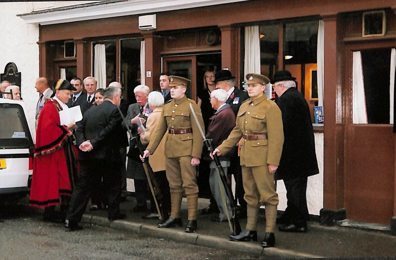 Victoria Cross Memorial Dedication, Stowupland Street, Stowmarket; 2nd ...