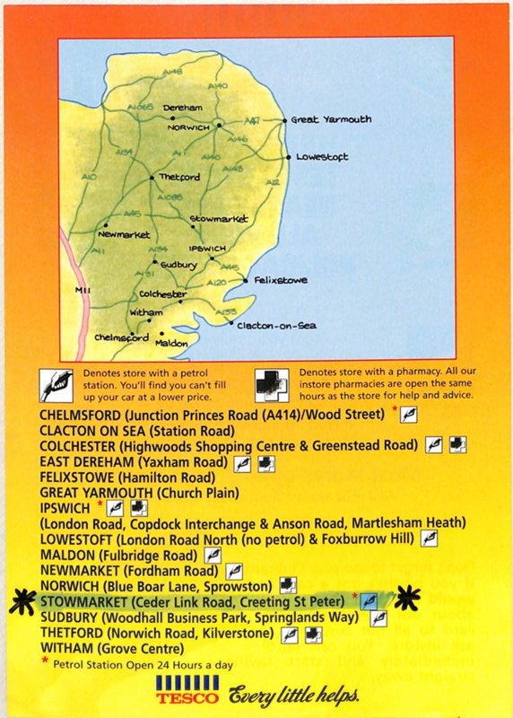 Tesco Map of Stores ; unknown ; SMKLHG255_020 | eHive