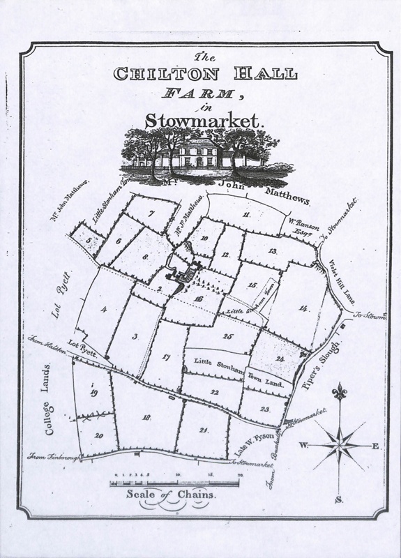 The Chilton Hall Farm Map; Folder of Sales Particulars; 20th Century ...