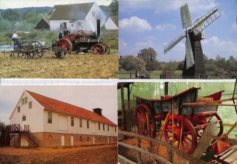 Postcard of Photos from the Museum of East Anglian Life; I've been to ...