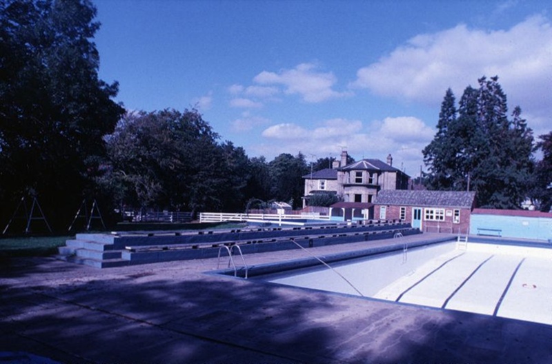 Derelict Stowmarket Swimming Pool, River Garden; The Linden Clements ...