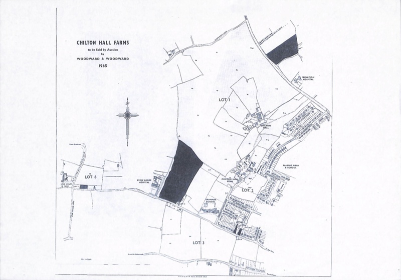 SMKLHG373 Folder, Document: The Chilton Hall Farms Map; 1965; SMKLHG373 ...