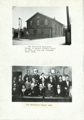 The Primitive Methodist Chapel and The Methodist Chapel Band; 1836 ...