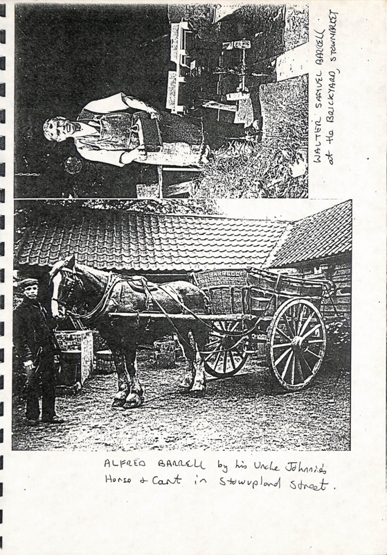 Document: Photos of Walter Samuel Barrel and Alfred Barrel; Unknown ...