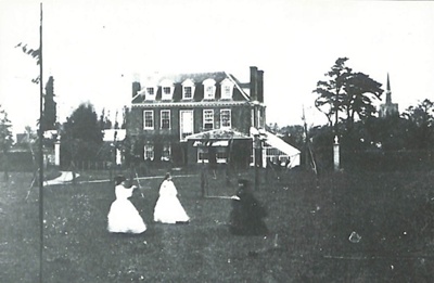 SMKLHG325 Folder, Photo: The back of Abbots Hall on Crowe Street ...