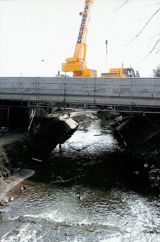 Construction of Navigation Approach Bridge; Stowmarket Photo Album; 04/ ...