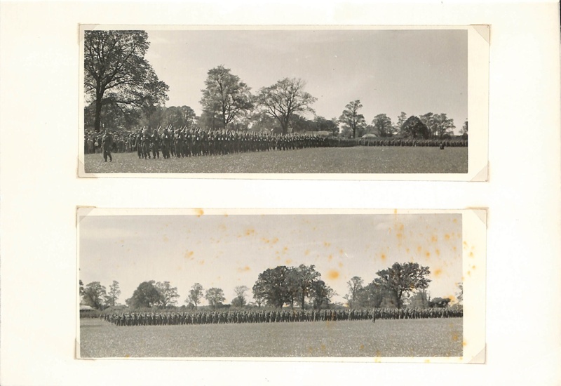 Military Parade and inspection during World War 2, Cricket Meadow; The ...
