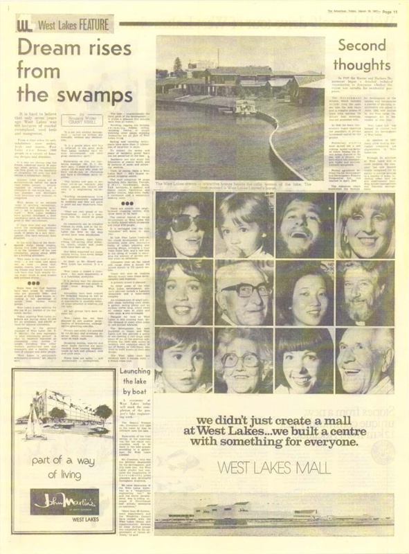 West Lakes Progress Newspaper Feature; 18/03/1977 | eHive