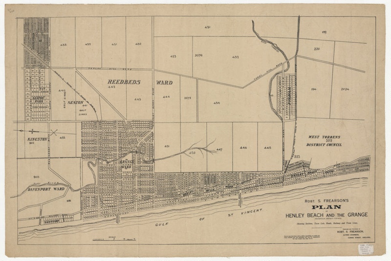 Early Maps of Grange and Henley Beach; H& 2024 | eHive