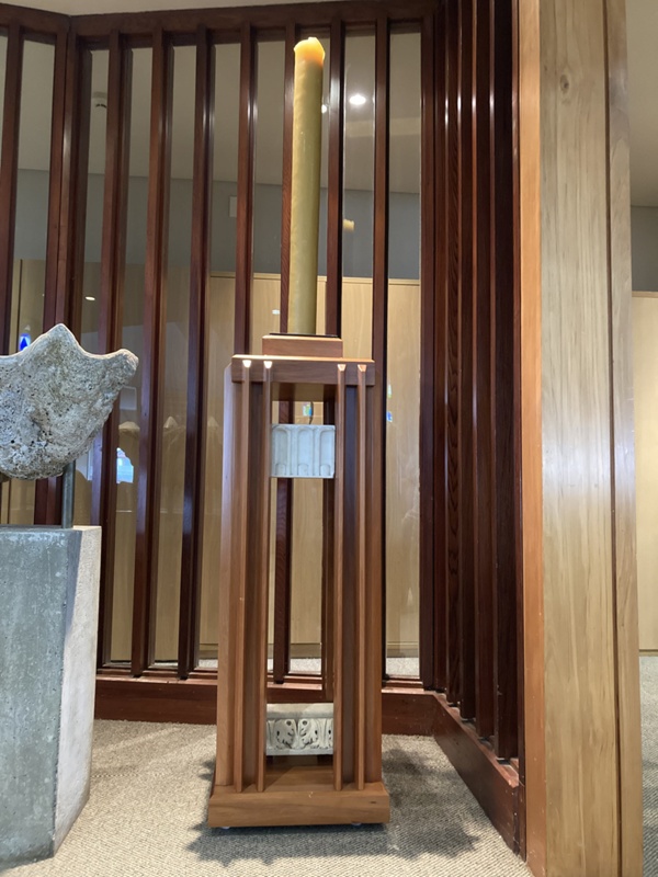 Fitchett Candlestand with St Paul's Cathedral marble; Unknown; 1665 | eHive