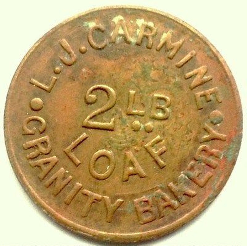 Carmine Bread Token Granity; KWC-I-2250 | eHive