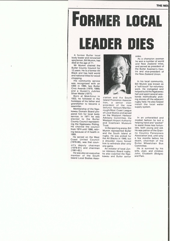 Bill Mumm 1922 - 1993; KWC-I-832 | eHive