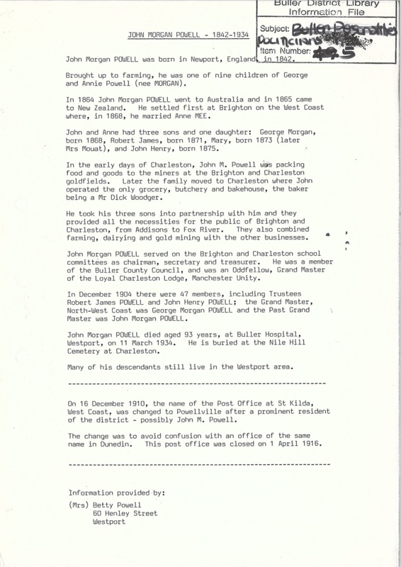 John Morgan Powell 1842 - 1934; KWC-I-979 | eHive