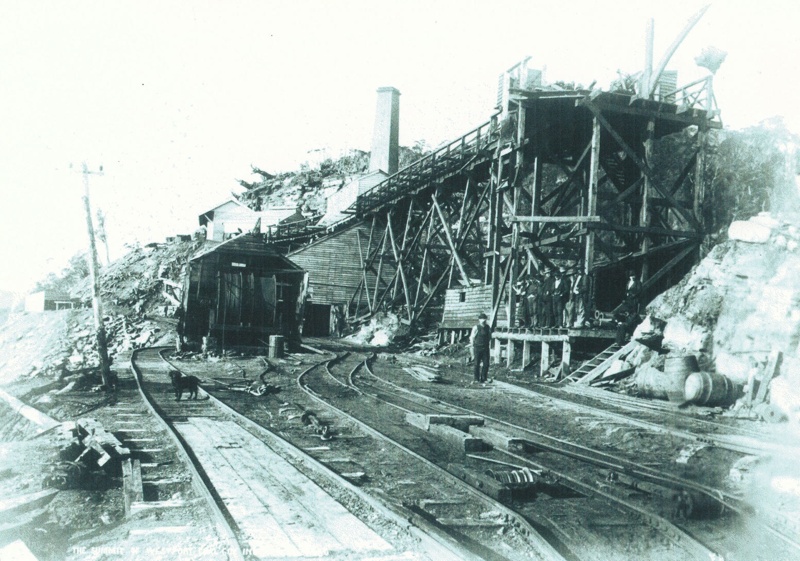 incline at Denniston 1880; KWC-I-2574 | eHive