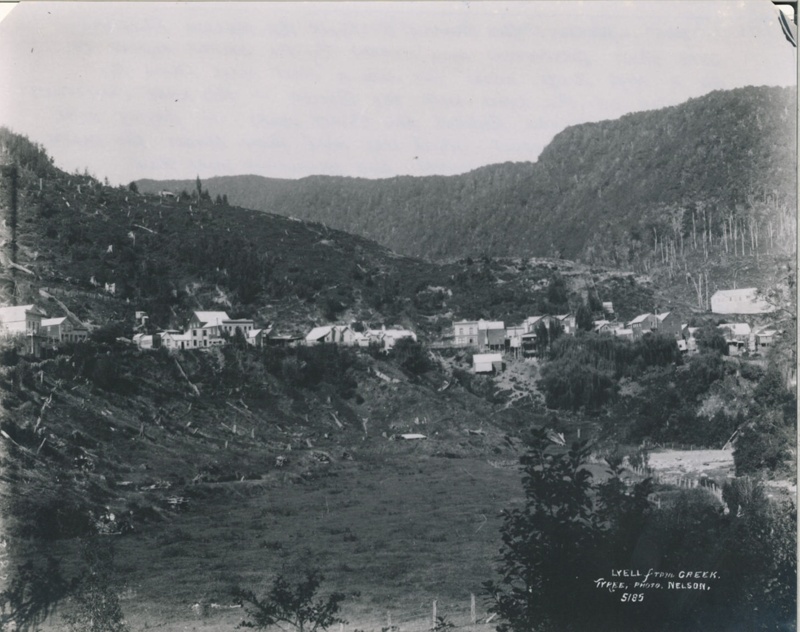 Lyell township from the Lyell Creek; KWC-I-2856 | eHive