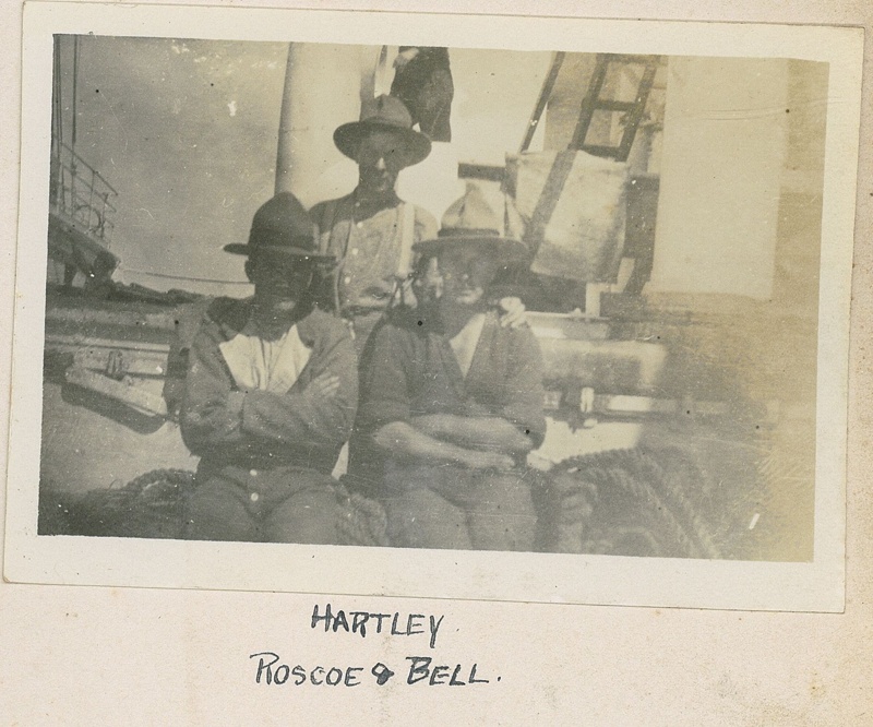 Hartley, Roscoe and Bell on Marama; KWC-I-1982 | eHive