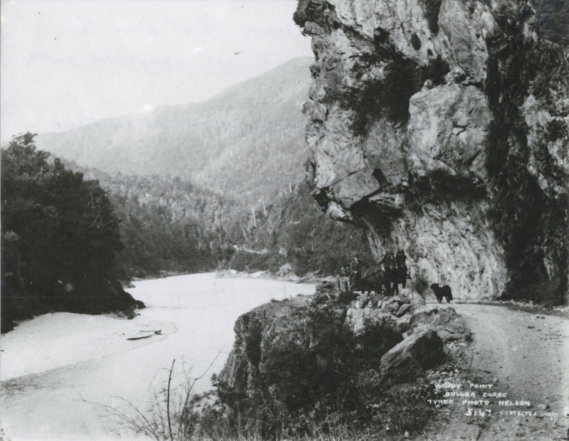 horse and trap, Windy Point, Buller Gorge; KWC-I-2506 | eHive