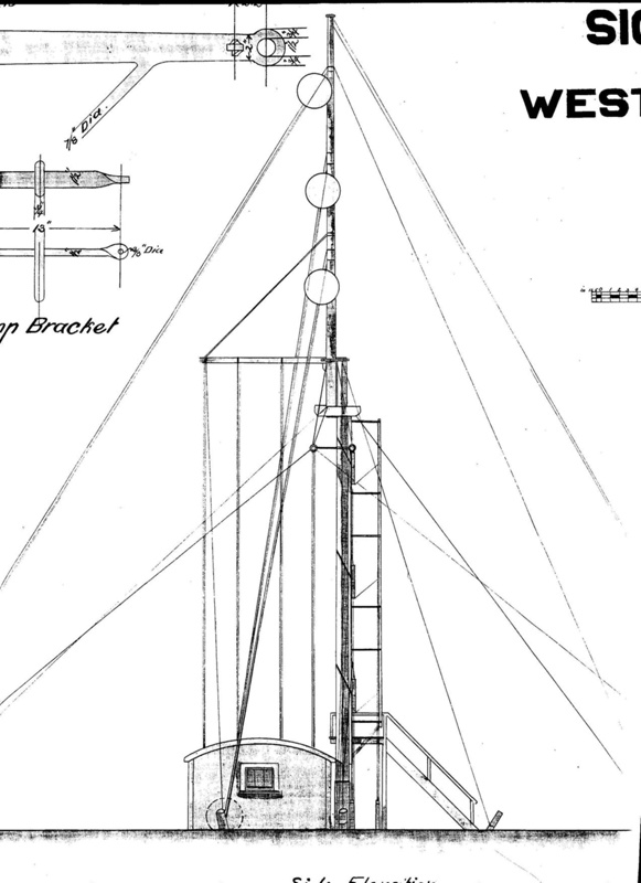 Signal station side elevation; KWC-I-1781 | eHive