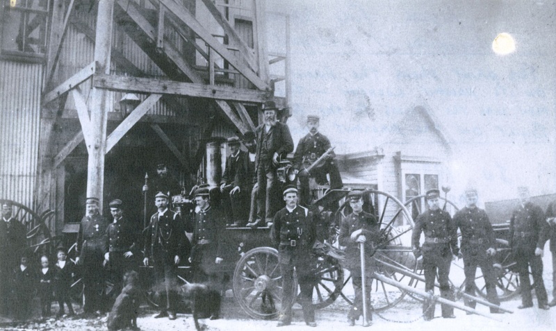 the front of original Fire Brigade Station; KWC-I-2312 | eHive