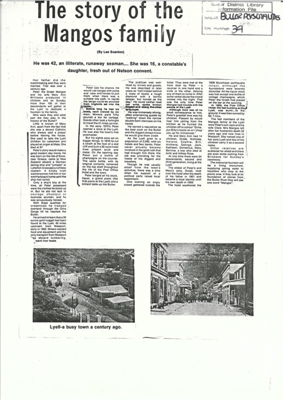 Mangos Family of Lyell 1870's; KWC-I-785 | eHive