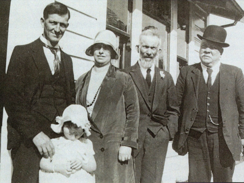 Peter Roselli left; his wife and daughter;Peter Roselli senior; brother ...