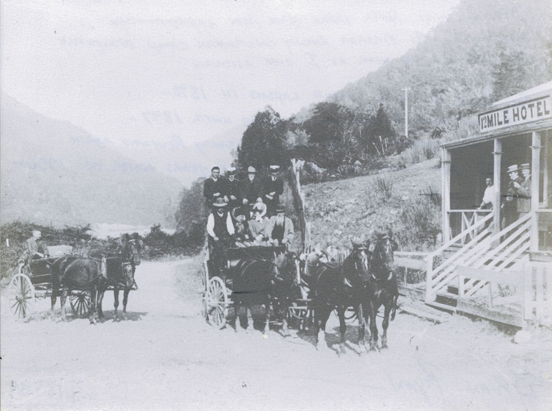 12 Mile Hotel, Lower Buller Gorge road; KWC-I-2510 | eHive