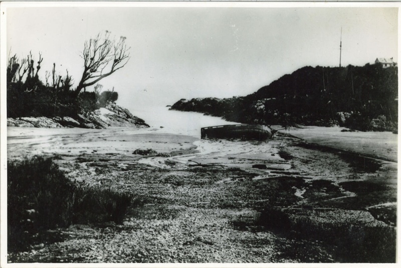 Constant Bay, Charleston, showing the wreck of the schooner The ...