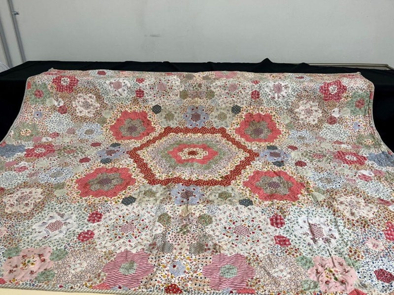Depression Era Quilt ; Elizabeth Ann Woods nee Horner; 1930s; 2022.22.1 ...