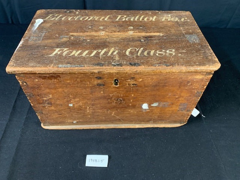 Ballot Box; mid-1800s; 1958.1.5 | eHive
