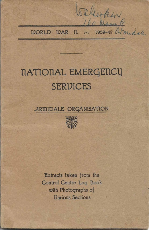 National Emergency Services Collection; Gerken, Walter S; 1939-1945 ...
