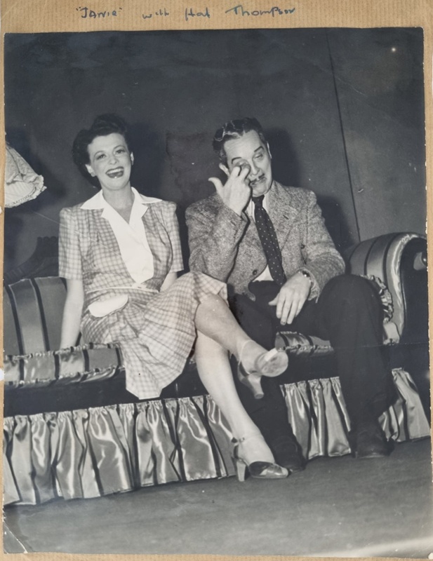 Muriel Steinbeck & Hal Thompson in Janie, 2 photographs; May 1943; 198 ...