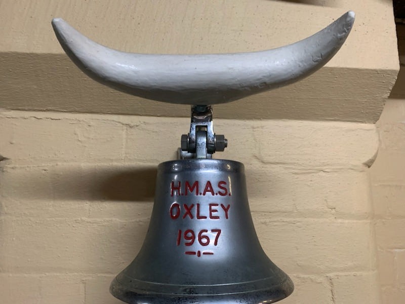 SHIPS BELL. HMAS OXLEY; ANSM0041.01 | eHive