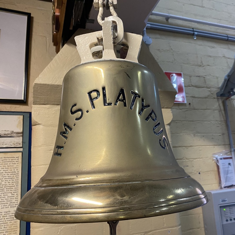 SHIPS BELL. HMS PLATYPUS; ANSM0039.02 | eHive