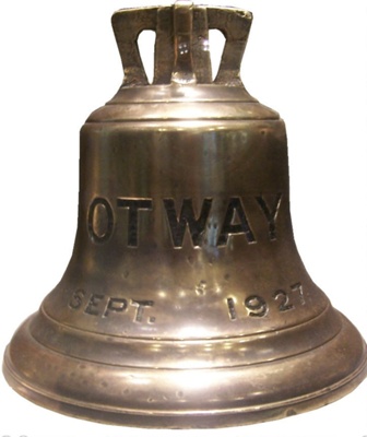 SHIPS BELL. HMAS OTWAY (I); ANSM0037.01 | eHive