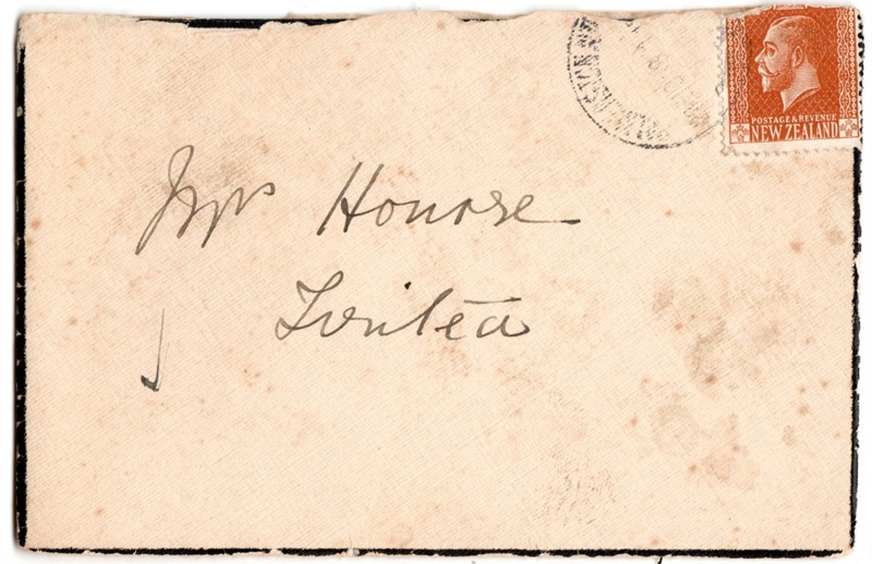 Letter from Margaret Vernon; 1918 | eHive