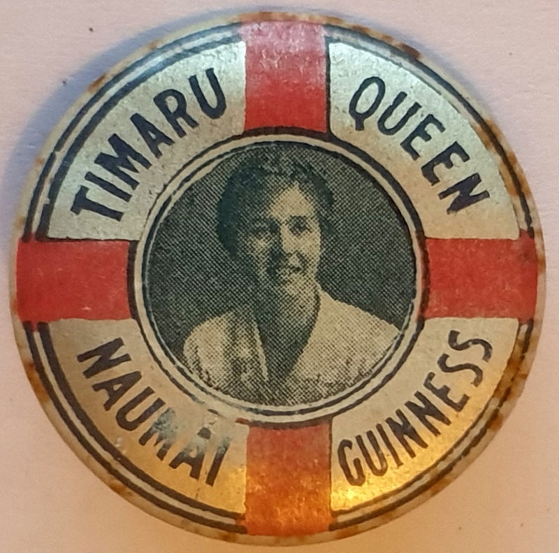 Patriotic Badge - Timaru Queen | eHive