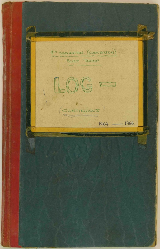 Scout Troop Log Book 1964 - 1966; 8th Darlington Scout Group; 1964 ...