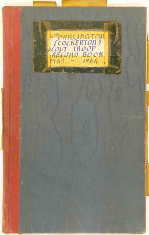 Scout Troop Record Book 1963 - 1964; 8th Darlington Scout Group; 1963 ...