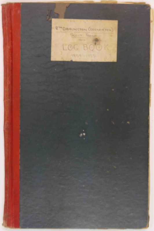 Scout Troop Log Book 1954 - 1955; 8th Darlington Scout Group; 1954 ...