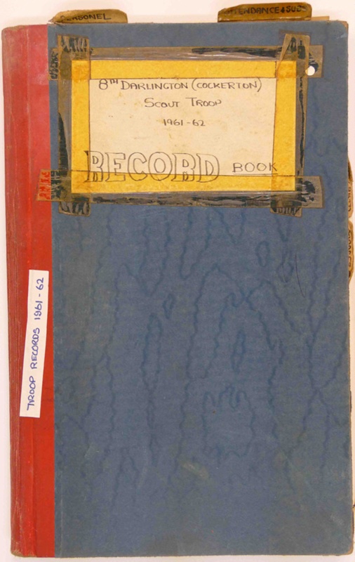 Scout Troop Record Book 1961 - 1962; 8th Darlington Scout Group; 1961 ...