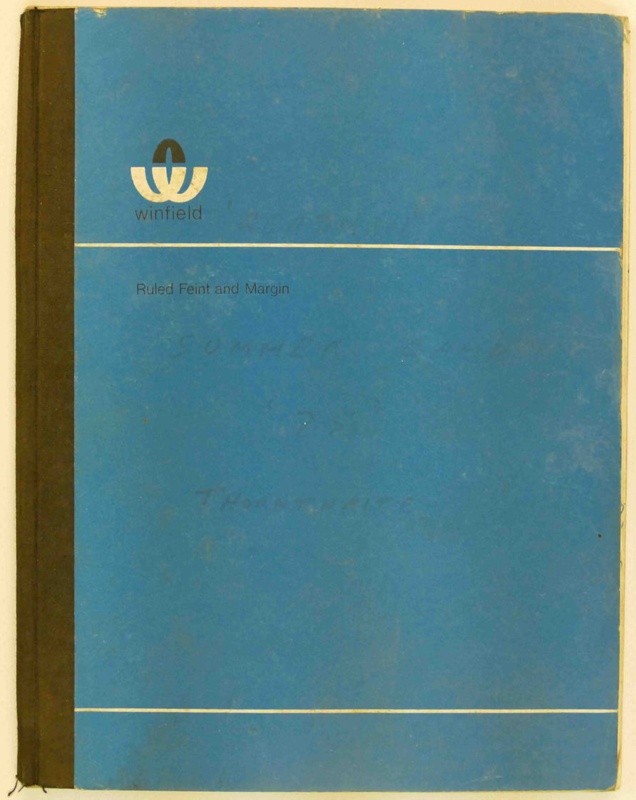 Scout Troop Log Book Thornthwaite Summer Camp 1975; 8th Darlington ...