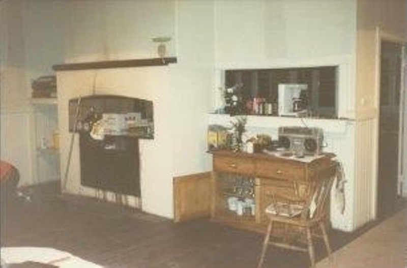 Old Boarding House kitchen and metters fireplace; 1980's; FODV169 | eHive