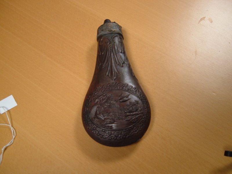 Powder flask; AFDHM03542 | eHive